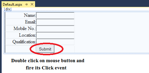 Insert Data Into Excel Using ASP.Net